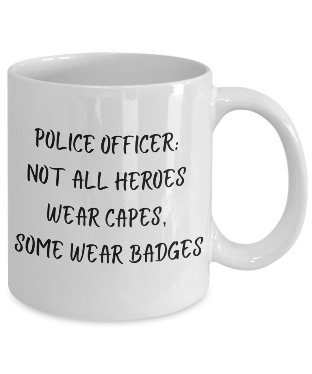Police Officer Hero Mug, Law Enforcement Gift - Etsy