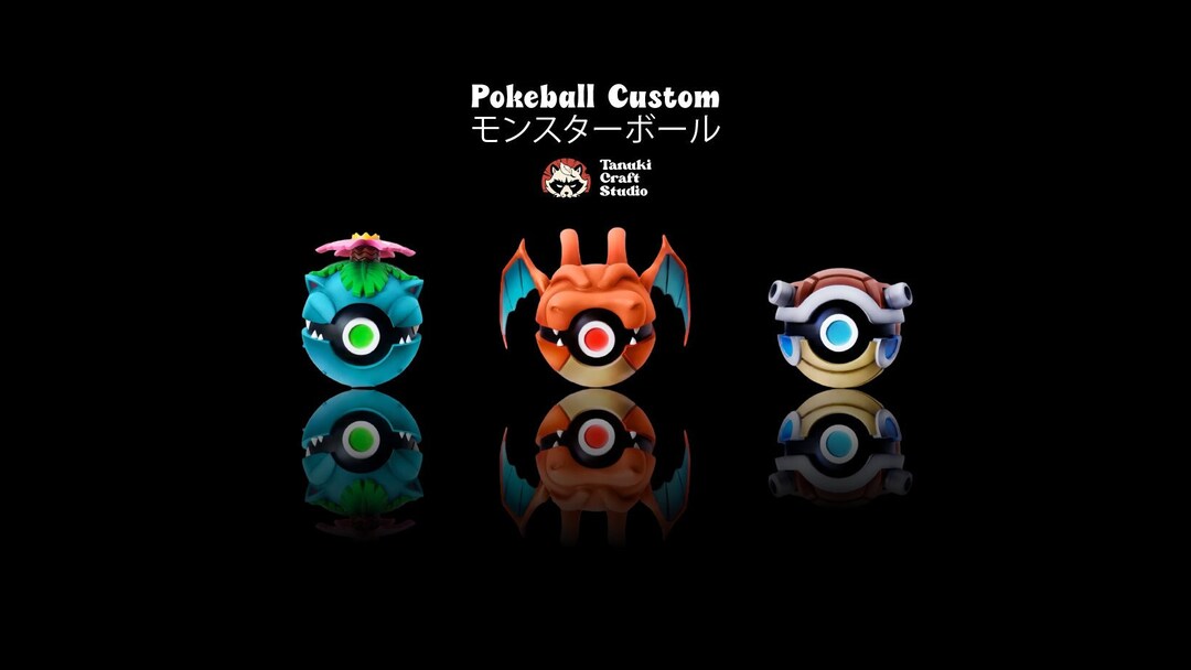 Pokeball Custom - Etsy