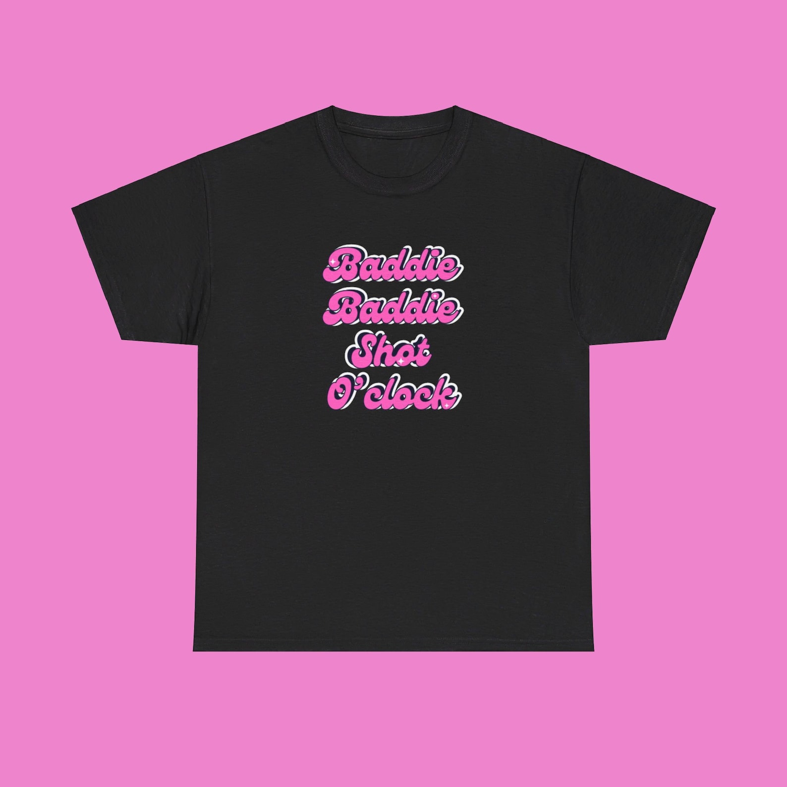 Baddie Baddie Shot O'clock T-shirt Zeus Network Baddies Unisex Heavy ...
