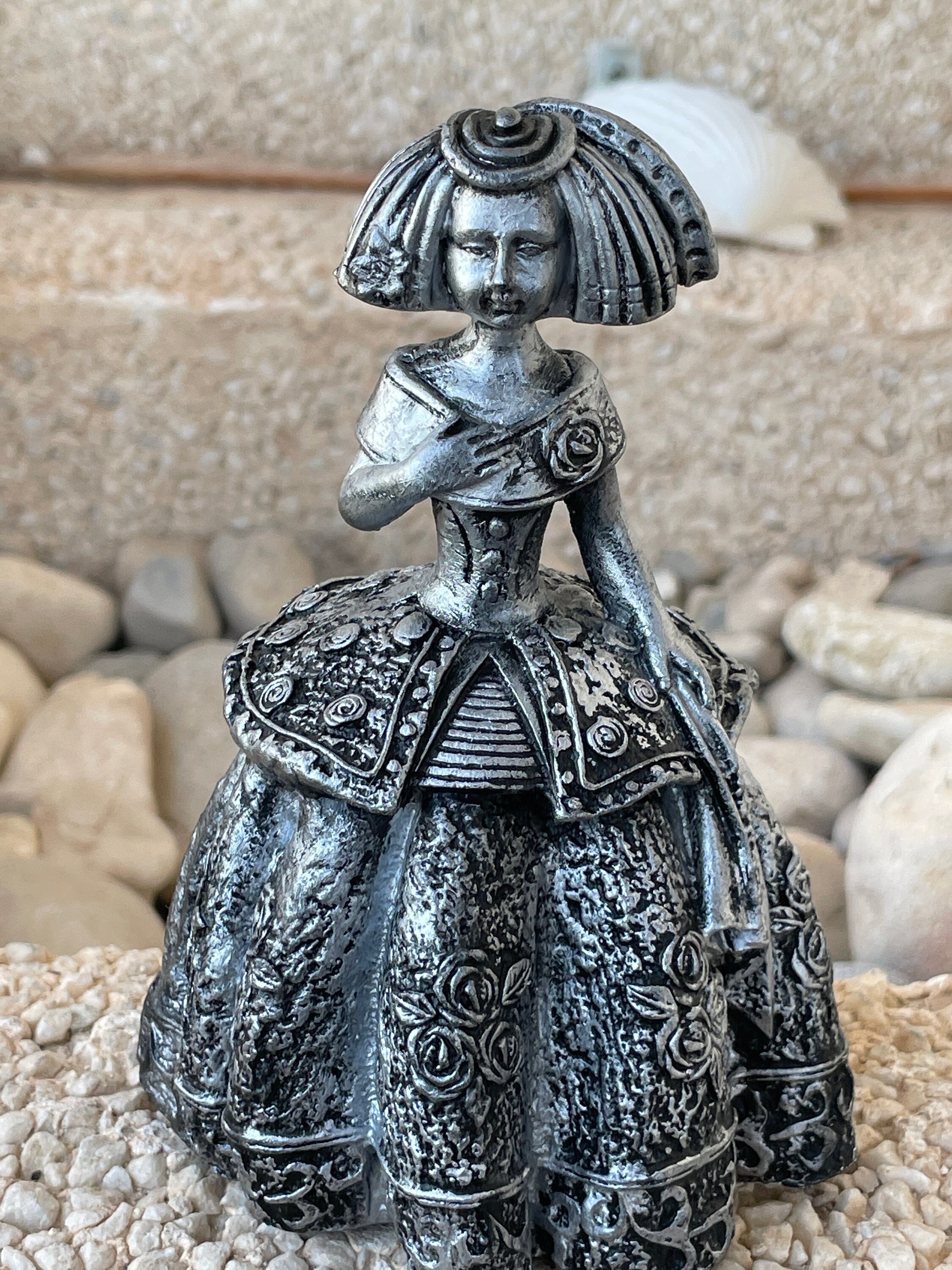 Handmade Spanish Figure of Spanish Menina. Spanish Art. Menina Figure ...