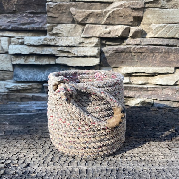 Lariat Rope Basket - Etsy