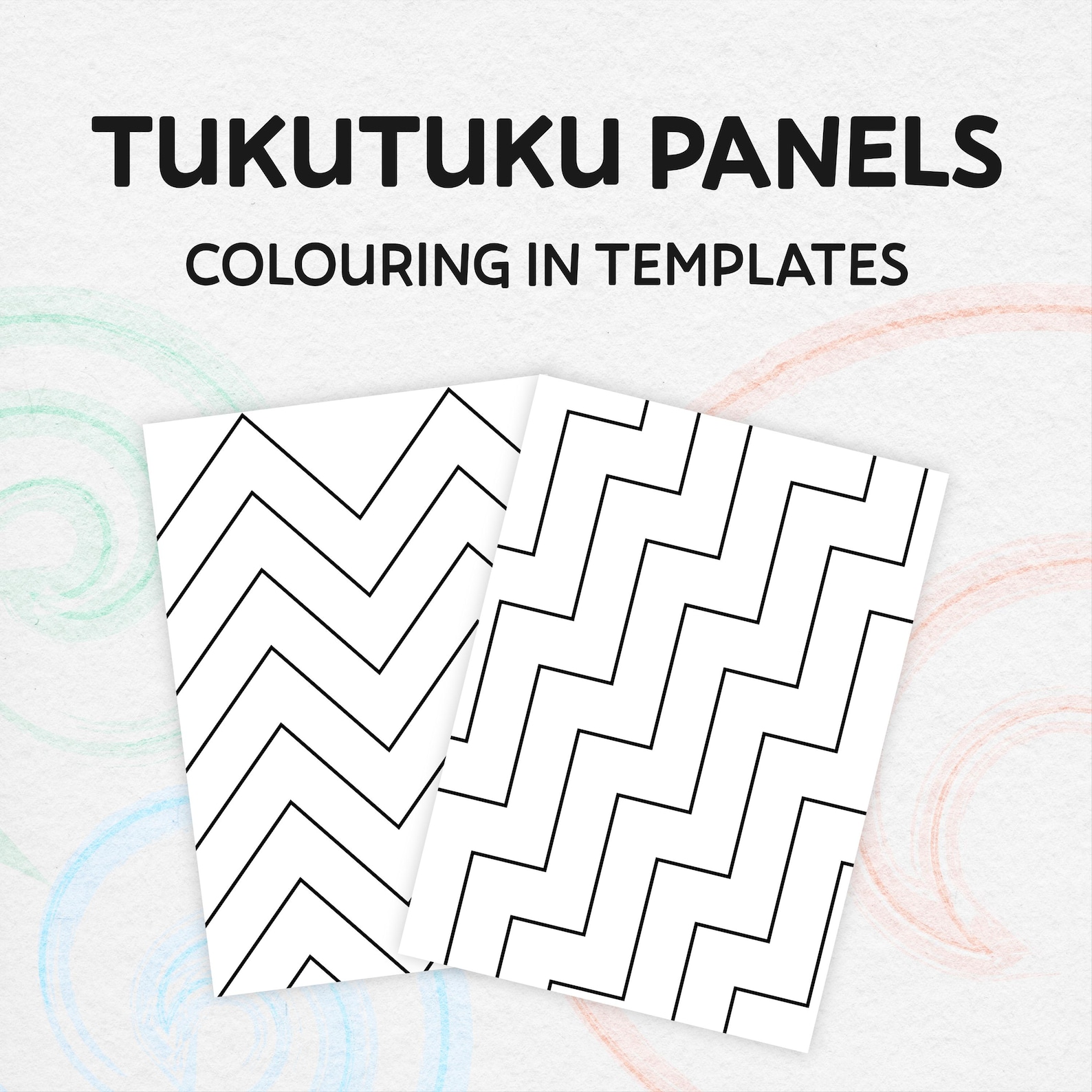 Tukutuku Colouring in Templates – Māori Pattern Art for Tamariki - Etsy