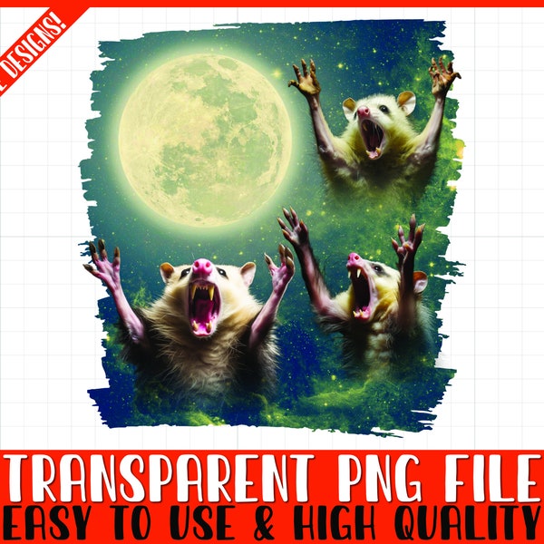 Opossum Drawing - Etsy