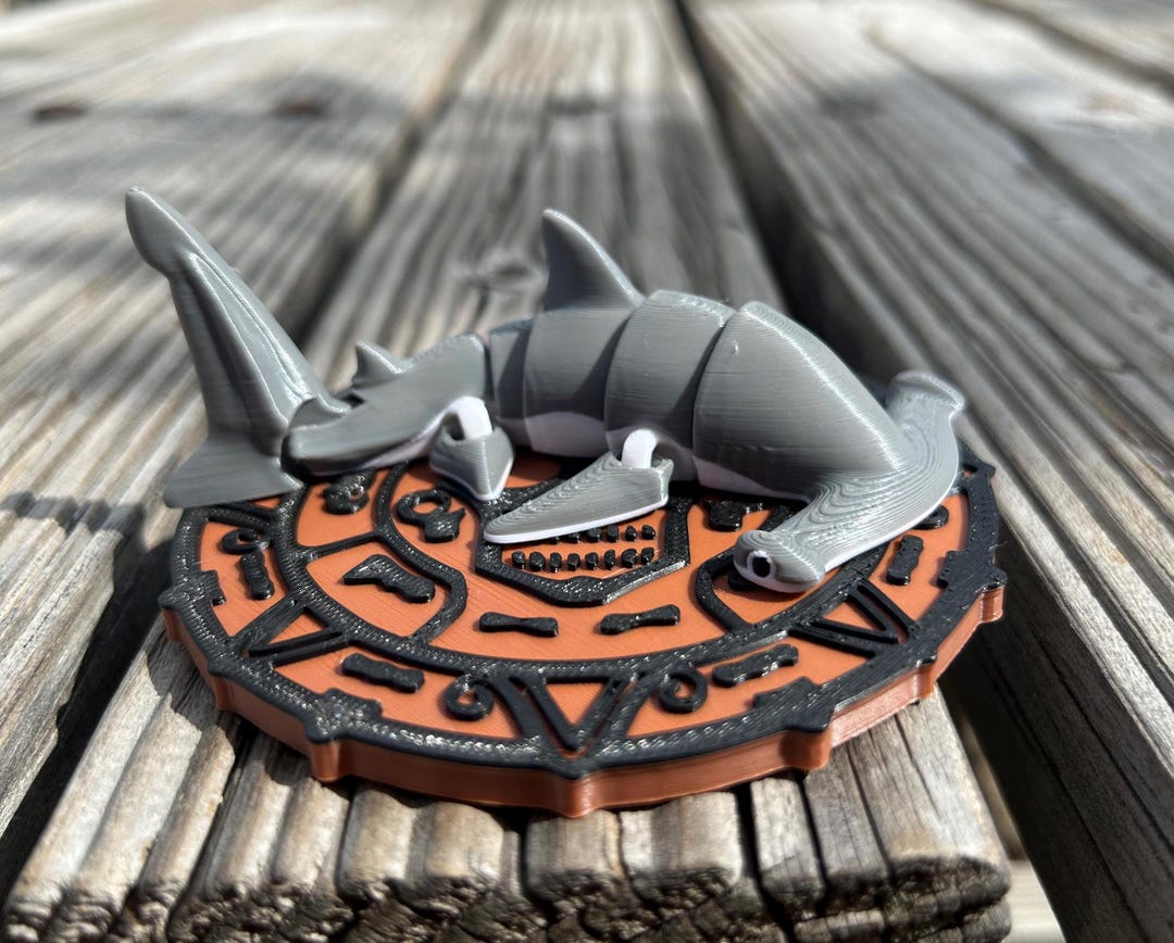 Articulated Hammerhead Shark Toy | Marine Desk Decor | Pallet | Pirate ...