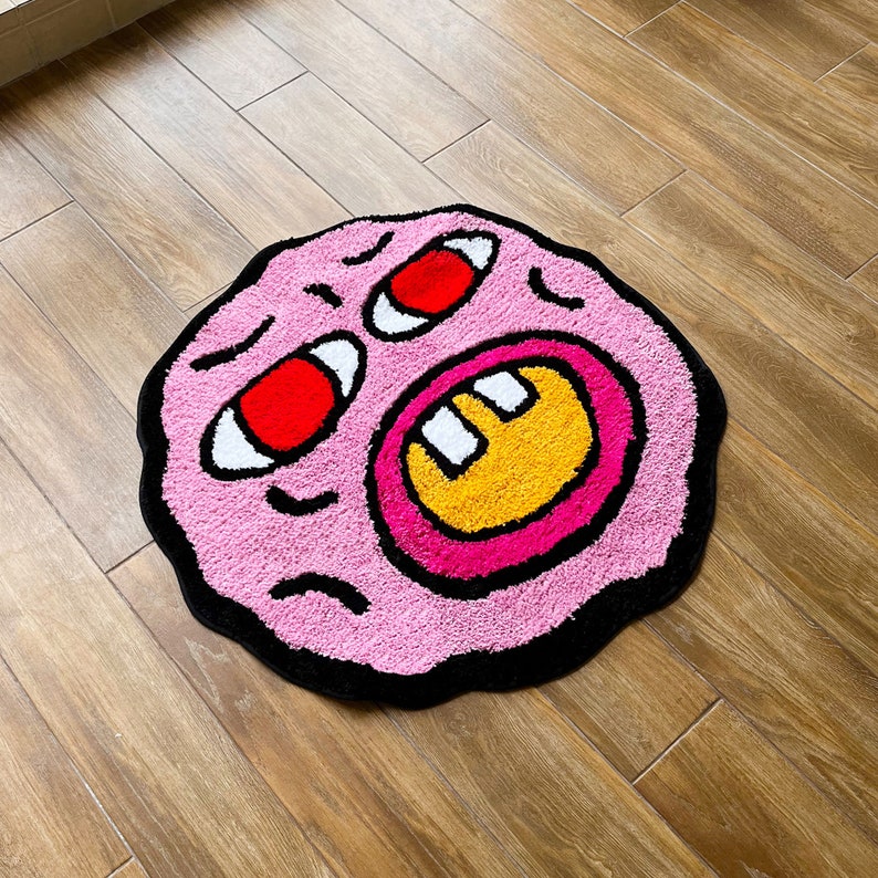 Tufted Cherry Bomb Rug Tyler the Creator Rug, Tufted Rug, Custom Rug ...