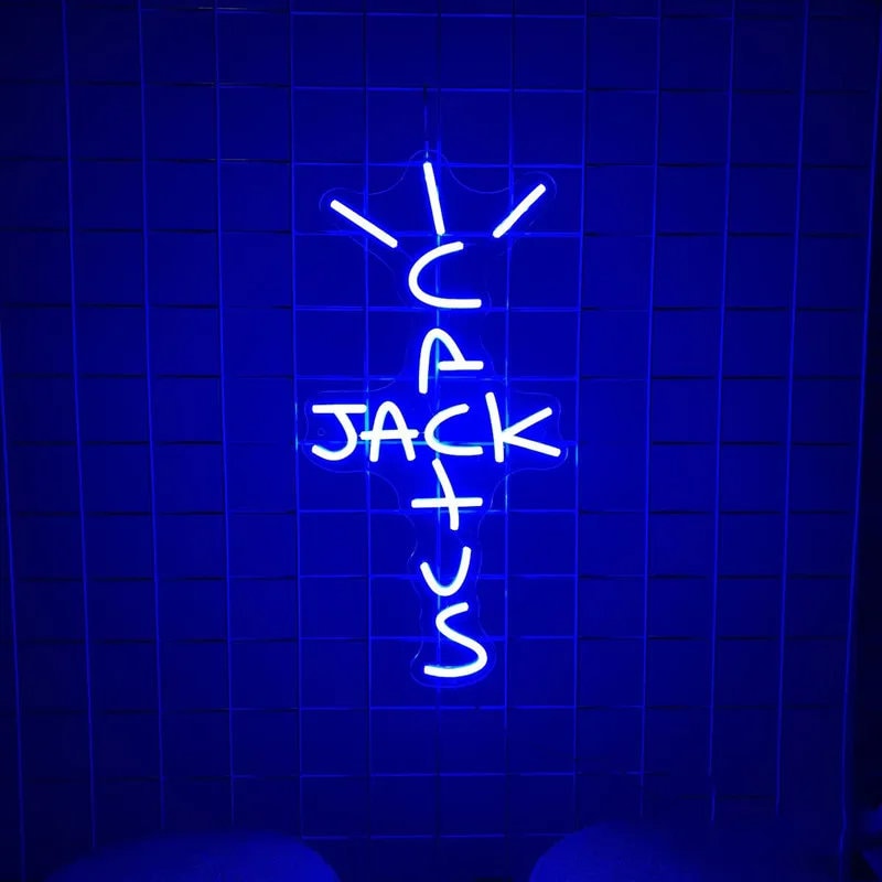 Cactus Jack Neon Sign | Travis Scott Neon Sign, Cactus Jack Neon Sign ...