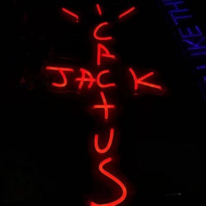 Cactus Jack Neon Sign | Travis Scott Neon Sign, Cactus Jack Neon Sign ...