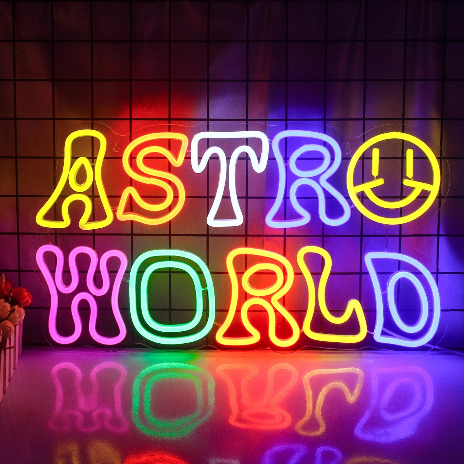 ASTROWORLD Neon Sign ASTROWORLD, Travis Scott, Astroworld Neon Sign ...