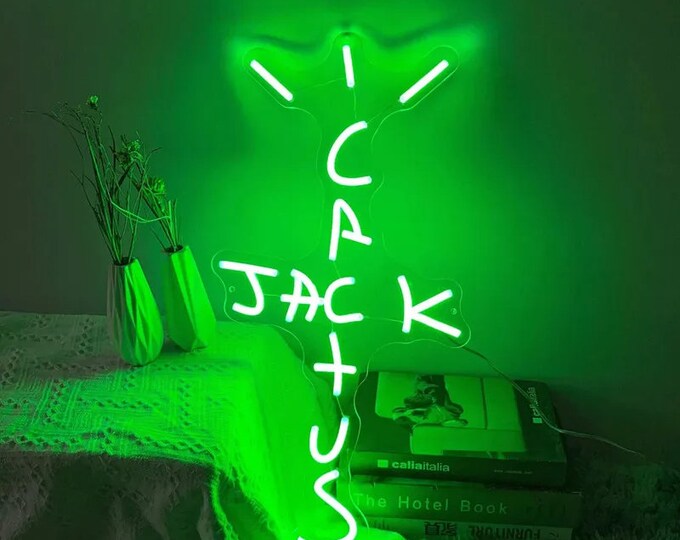 Cactus Jack Neon Sign | Travis Scott Neon Sign, Cactus Jack Neon Sign ...