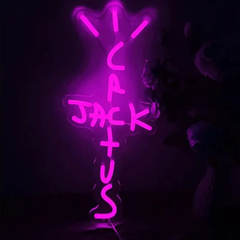 Cactus Jack Neon Sign | Travis Scott Neon Sign, Cactus Jack Neon Sign ...