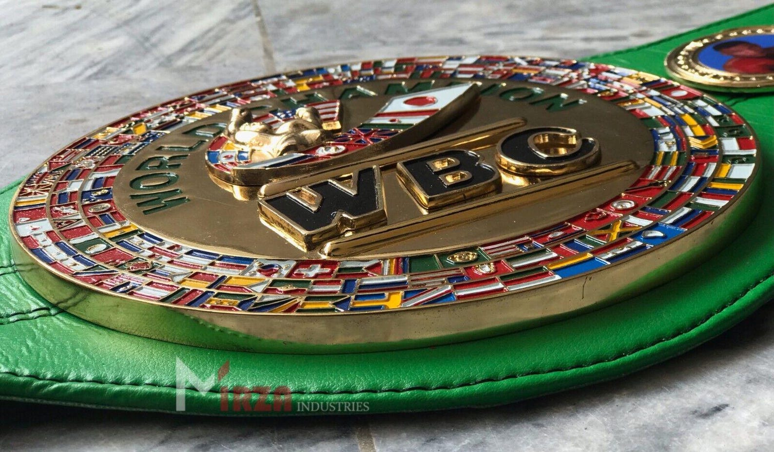WBC World Boxing Championship Replica Title Belt High Quality Adult 6MM ...