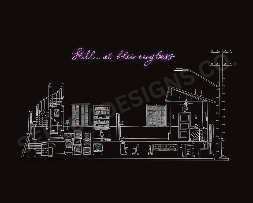 The 1975 “still at Their Very Best” Stage Design Art Print - Etsy