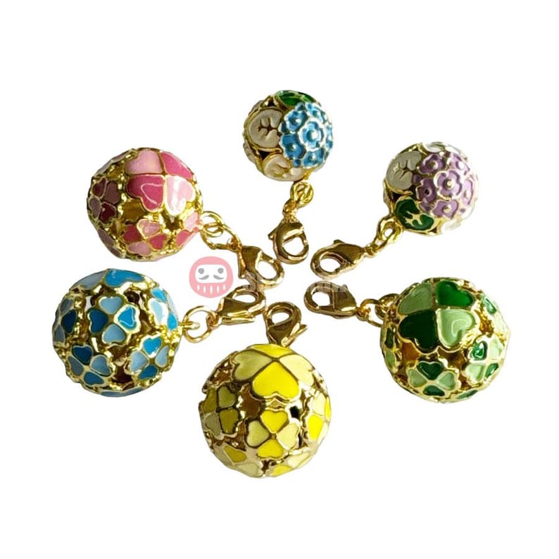 Midori Flower Japanese Bell Small Size, so Cute for Bag and Keychain - Etsy