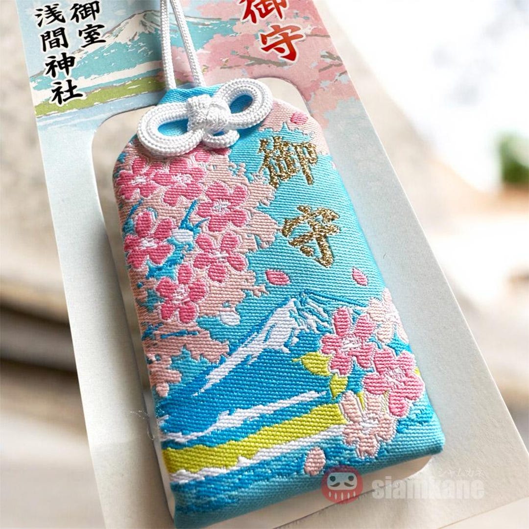 Fuji Omuro Sengen Shrine Omamori Charms, Mt.fuji Lucky Japanese Amulets ...