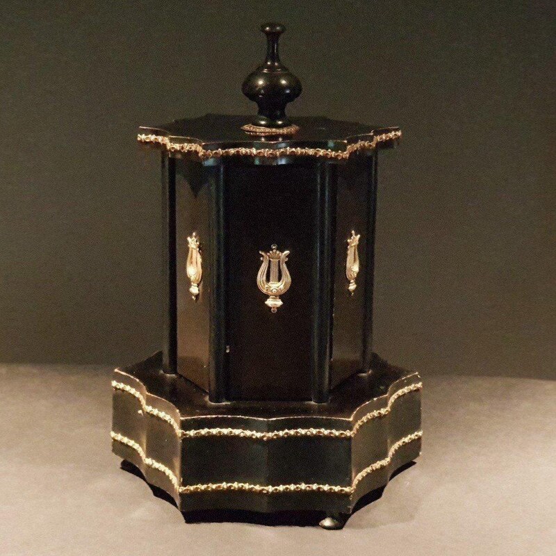 Antique Music Box - Etsy