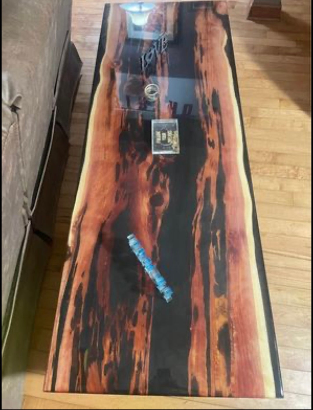 Epoxy Cedar Coffee Table - Etsy