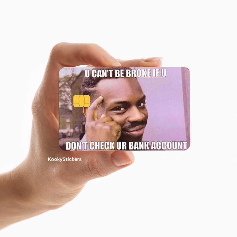Credit Card Stickers - Etsy
