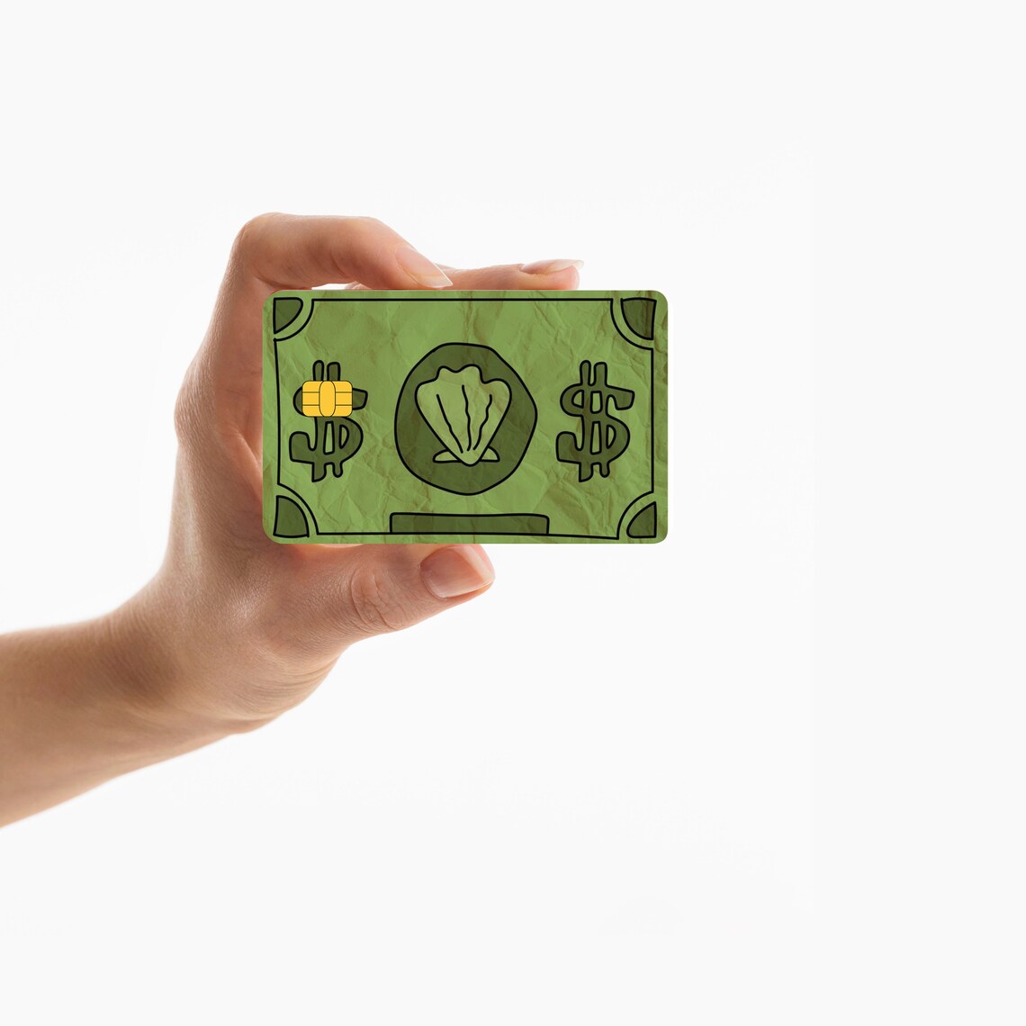 Money Meme Glossy Debit Card Skin Credit Card Skin Card Waterproof ...