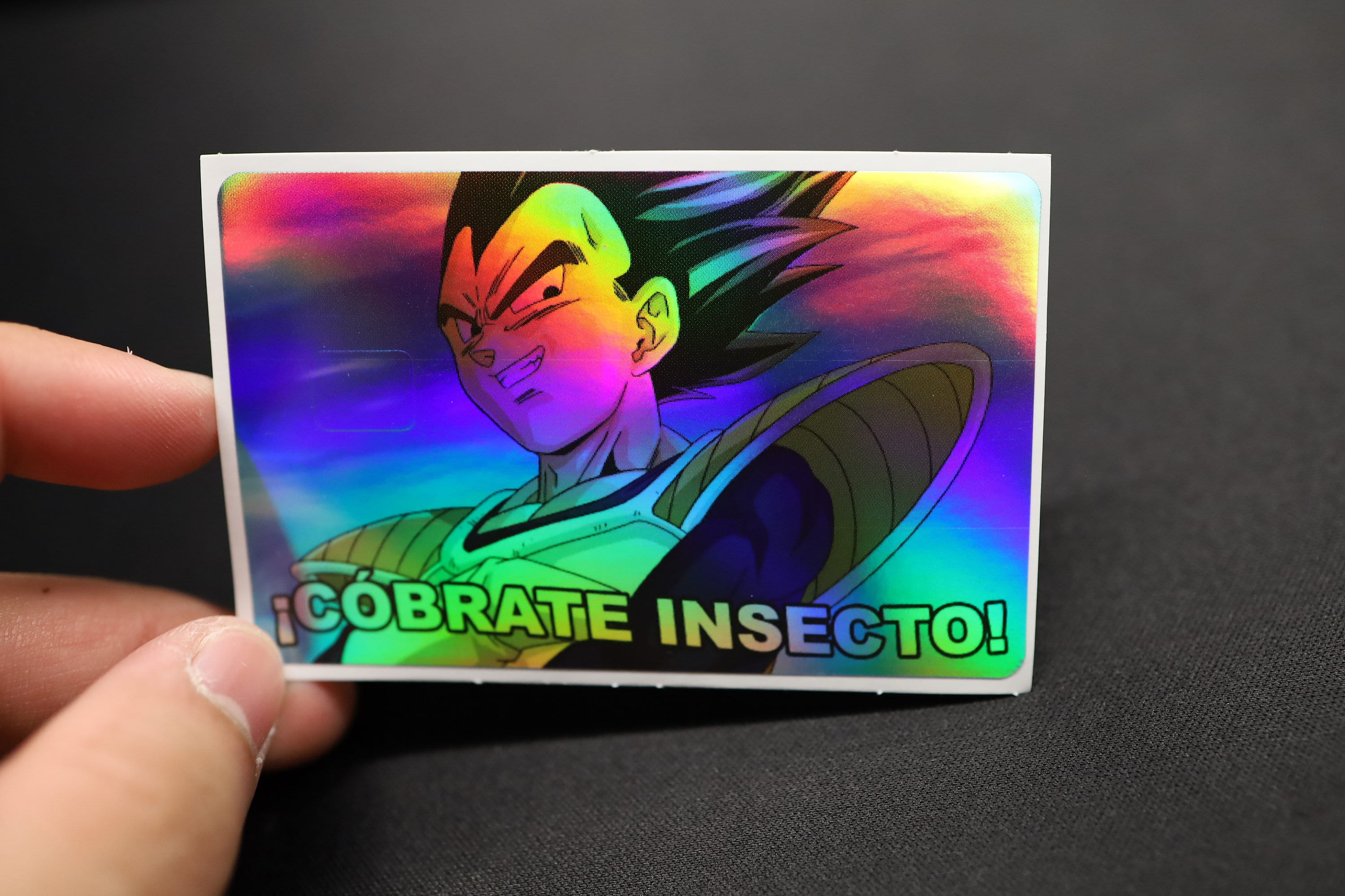 Cobrate Insecto! Funny Meme Card - Glossy Card Sticker, High Quality ...