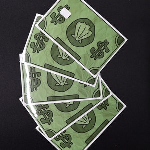 Money Meme Glossy Debit Card Skin Credit Card Skin Card Waterproof ...