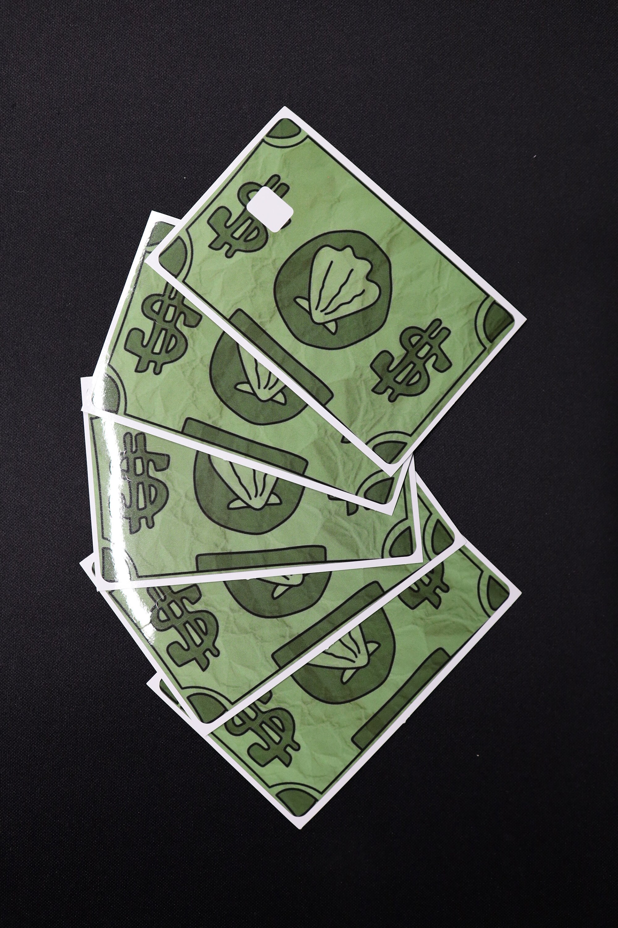 Money Meme Glossy Debit Card Skin Credit Card Skin Card Waterproof ...