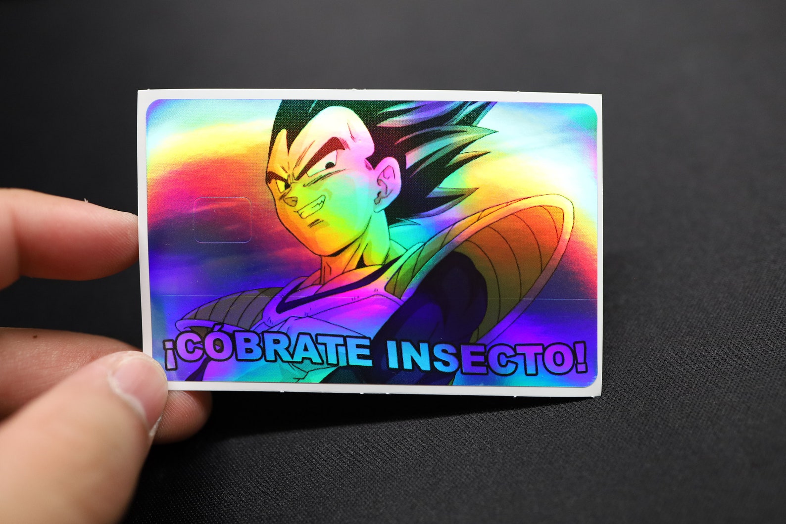 Cobrate Insecto! Funny Meme Card - Glossy Card Sticker, High Quality ...