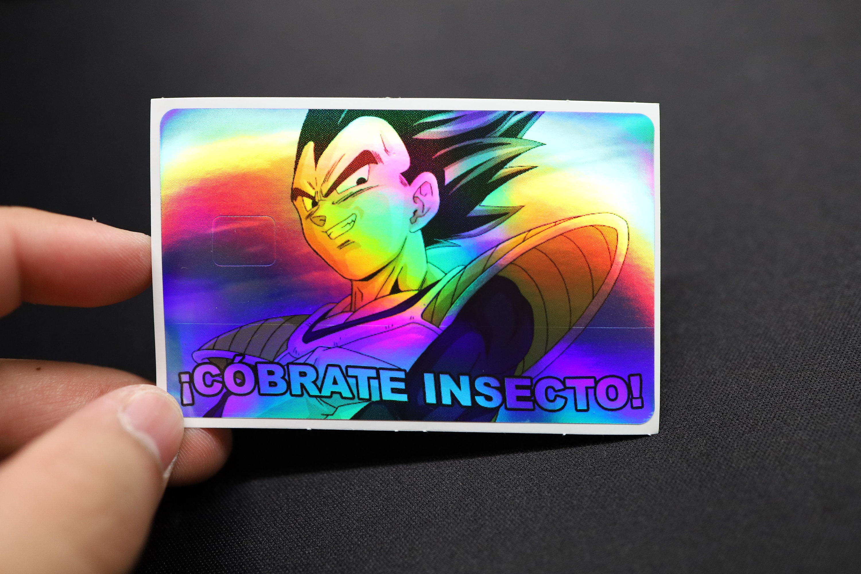 Cobrate Insecto! Funny Meme Card - Glossy Card Sticker, High Quality ...