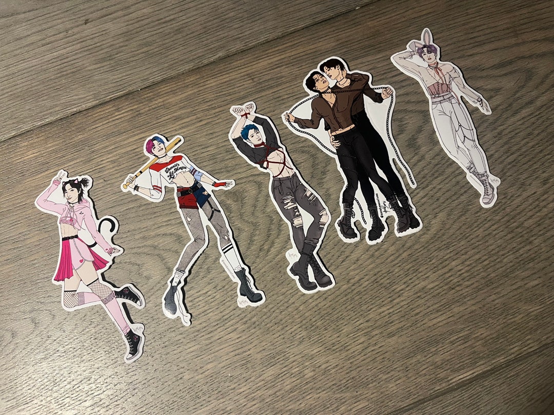 Stray Kids Pin-up Vinyl Stickers - Etsy