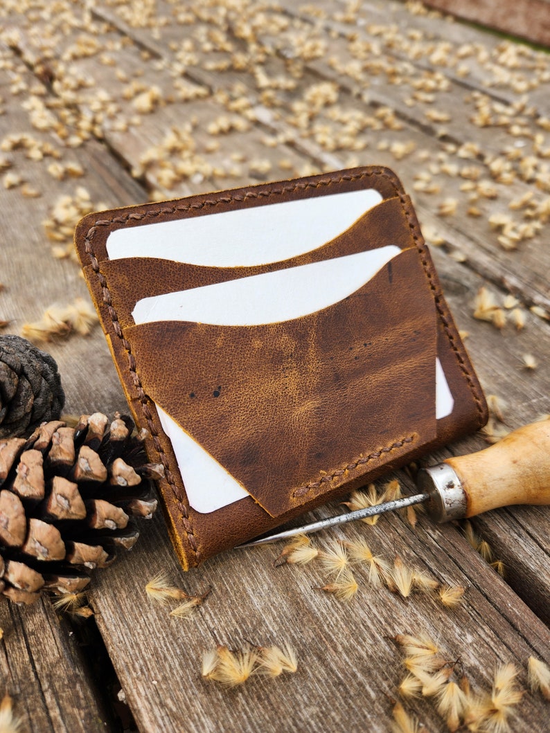 Handmade Genuine Leather Wallet,slim,trendy,classıc,told,pocket,quality ...