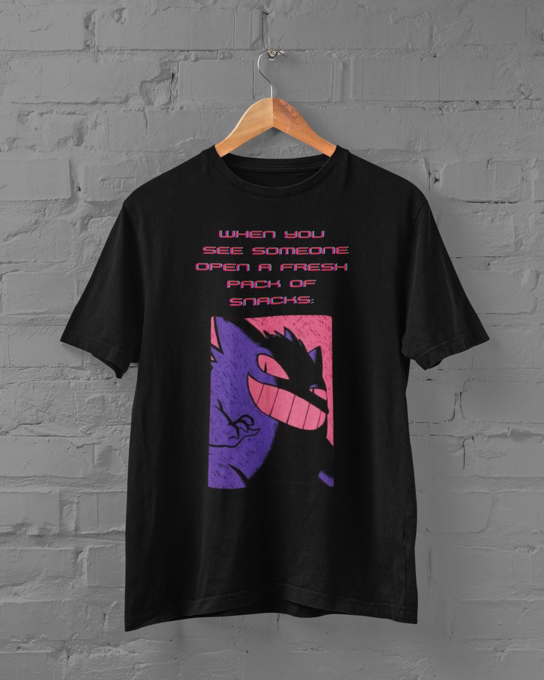 Anime Meme Shirt, Meme T-shirt, Snack Shirt, Unisex Cute and Funny ...