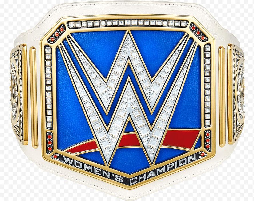 New Women Smack Down Championship Belt Replica Title 2mm Brass Adult ...