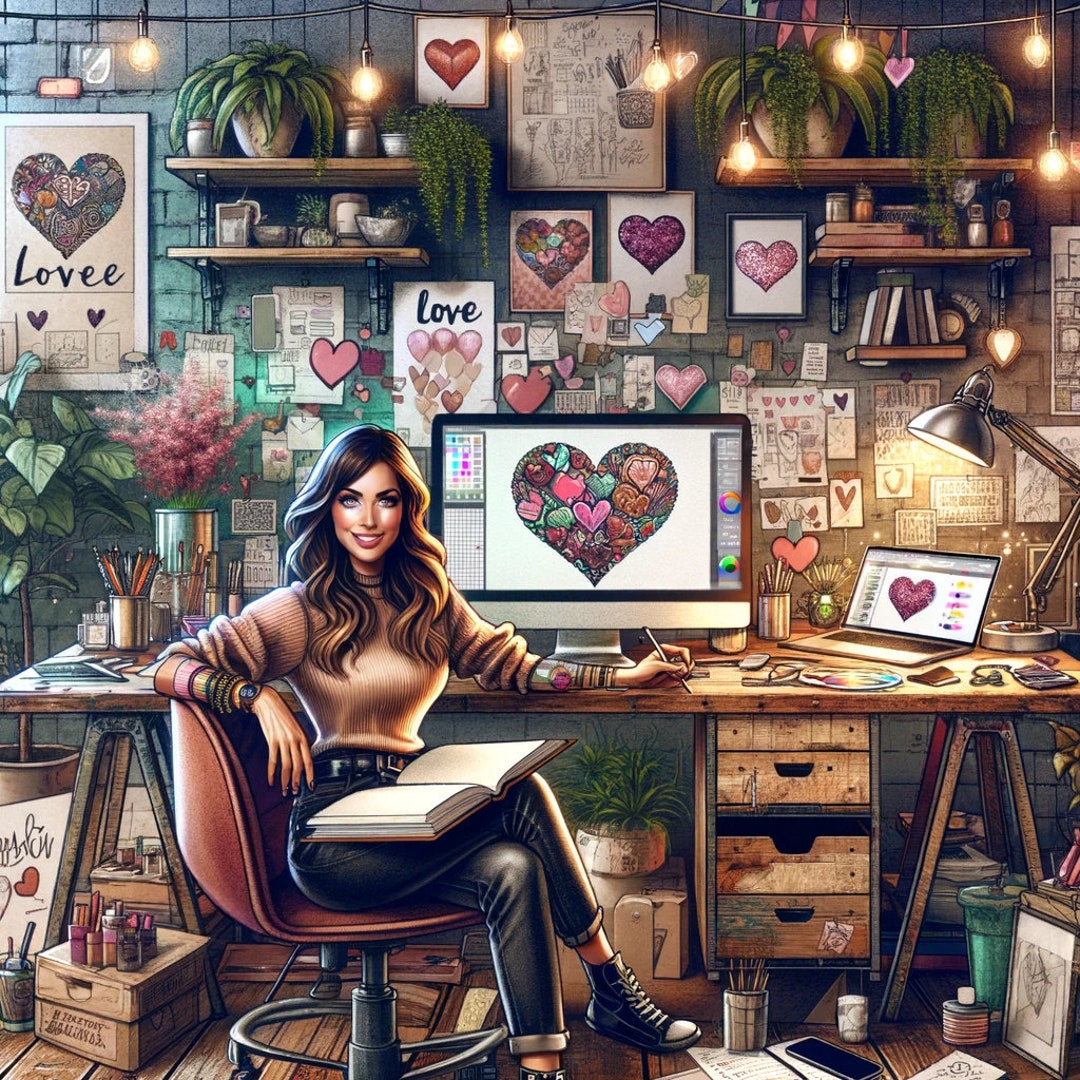 Stylish Boss Lady Planner Clipart: Empowering Female Boss Stickers for ...