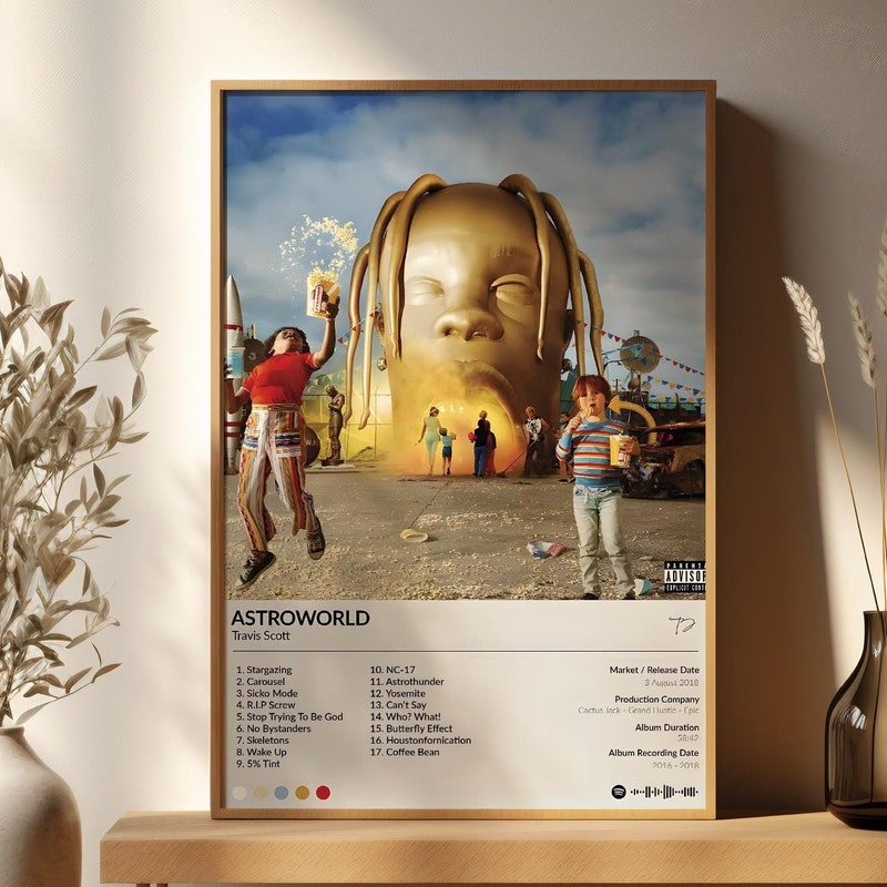 Travis Scott Poster - Etsy