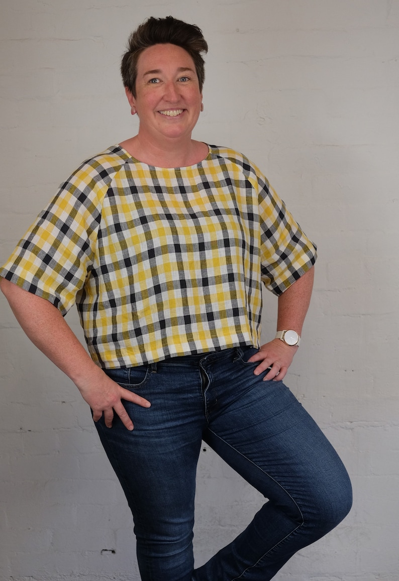 Boxy Top - Easy Sewing Pattern - 11 Sizes - Beginner - Etsy