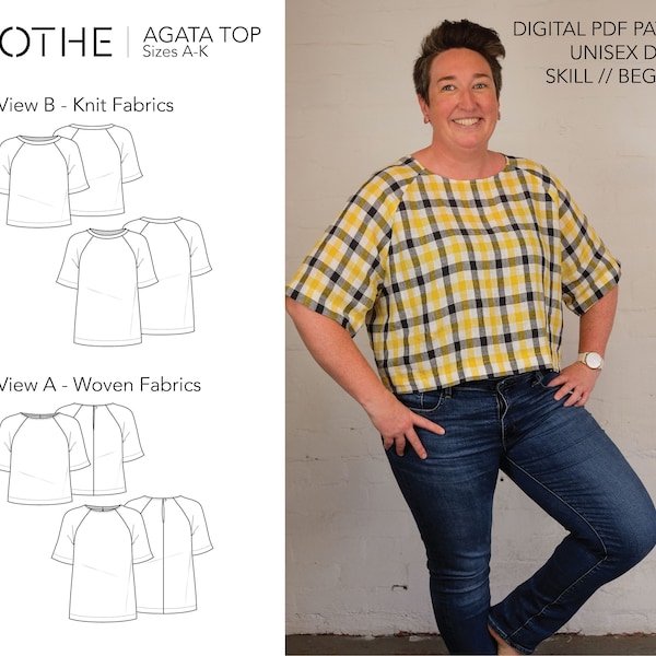 Boxy Top Pattern - Etsy