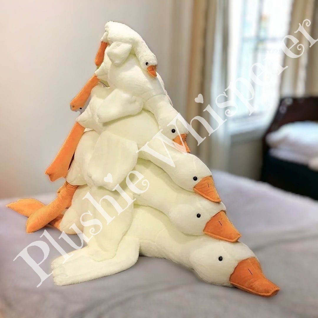 New: Giant Duck Plush Cutest Duck Doll Soft Stuffed Animal Goose ...