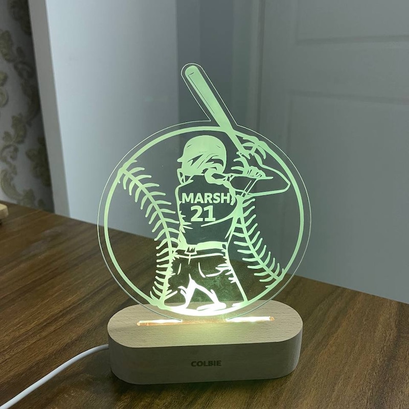 Custom Softball Lights - Etsy