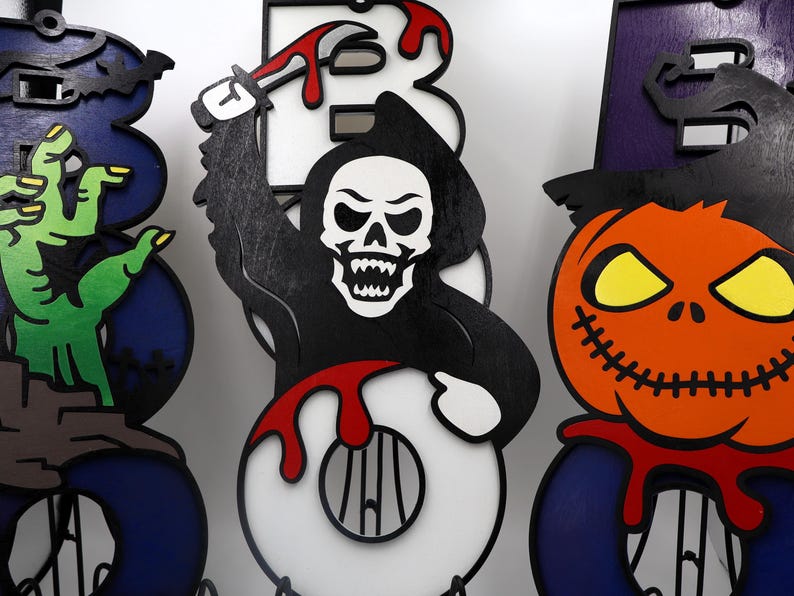 Spooktacular Halloween Door & Wall Hangers - Etsy