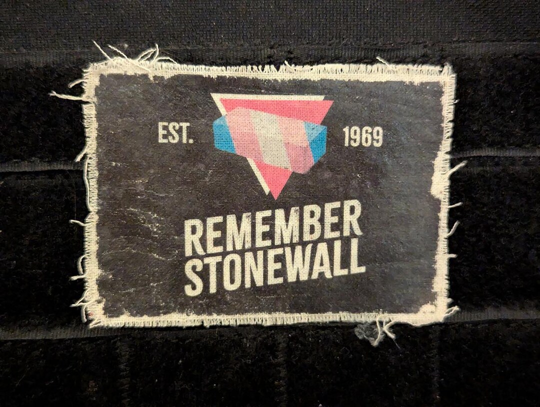 Remember Stonewall - Leftist LGBTQIA+ Morale Patch - Etsy