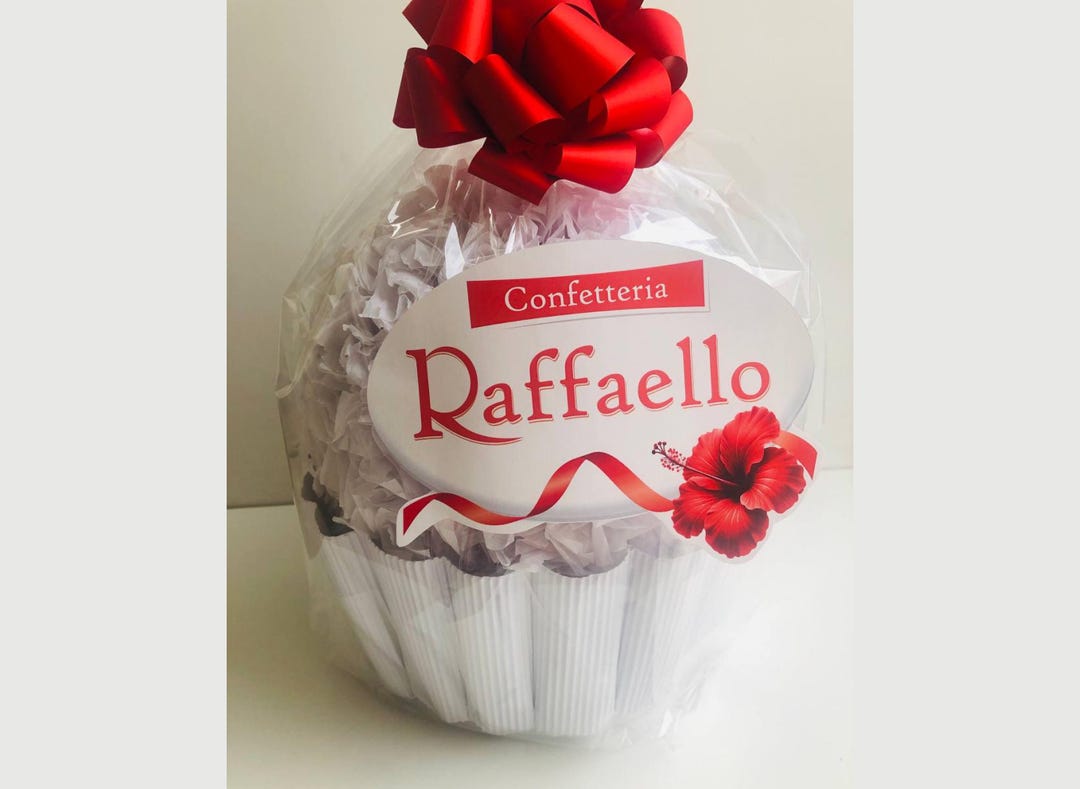 Handcrafted Raffaello Gift Box Sweet Bouquet With Handmade Packaging ...