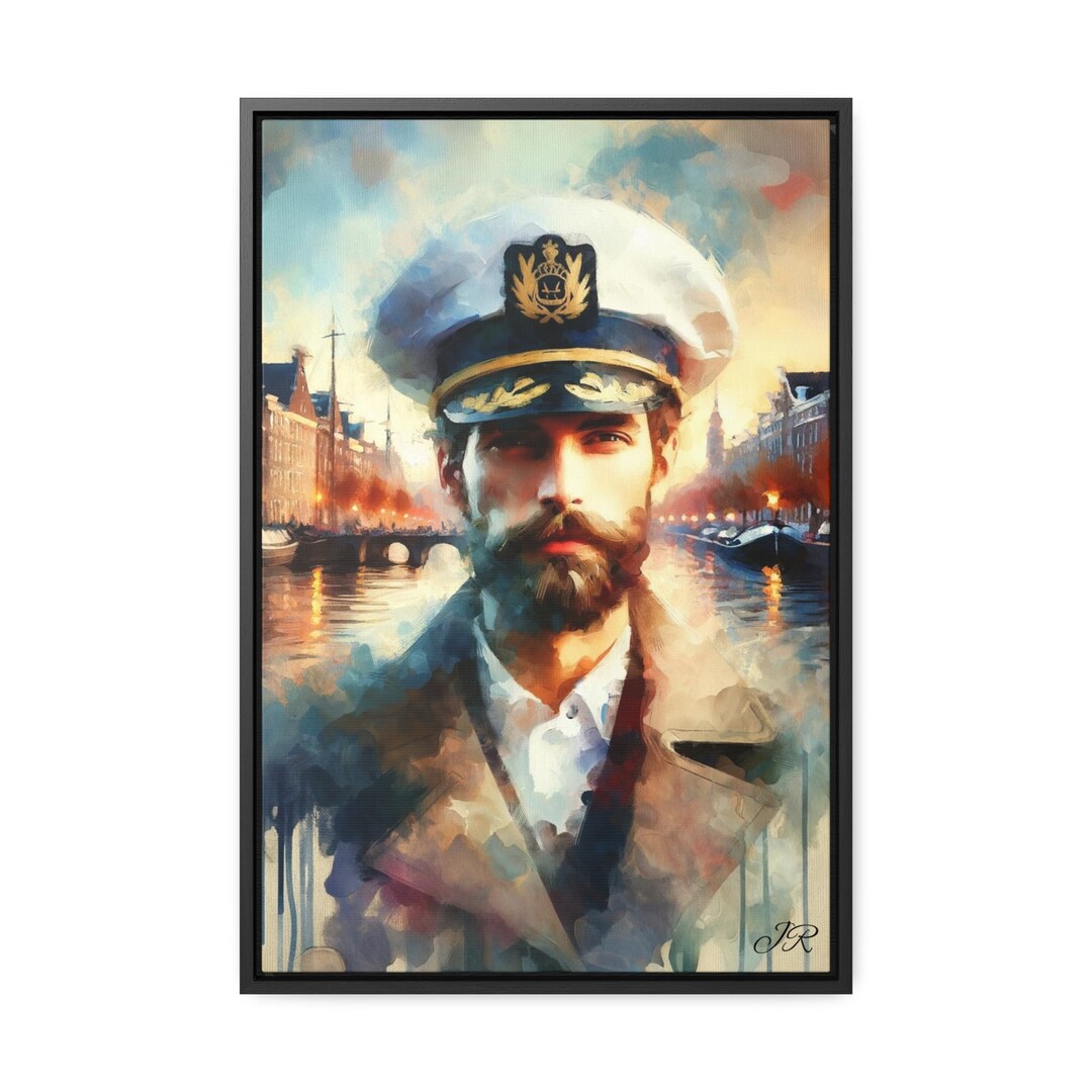 The Captains Ocean on Gallery Canvas Wraps, Vertical Frame, Wall Art ...