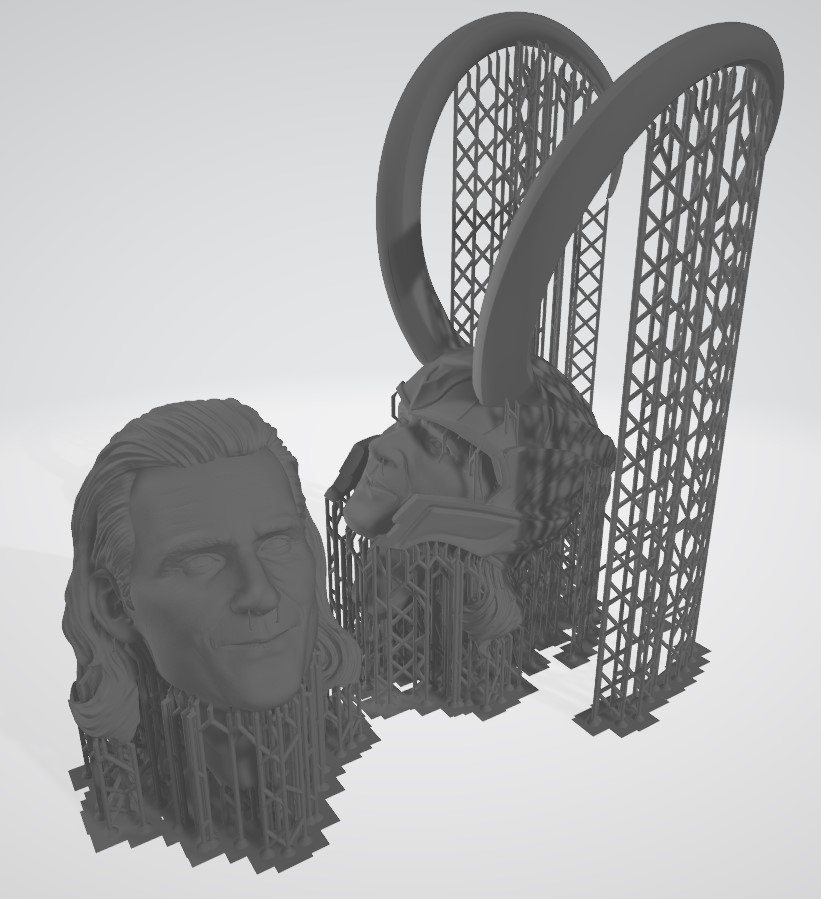 LOKI 2 Version, Extreme Quality 3D Digital Printing STL File for 3D ...