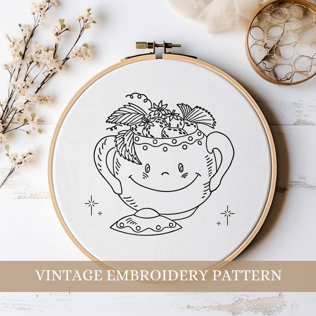 Pansies Hand Embroidery, PDF Pattern, Thread Painting, Beginner, Pansy ...