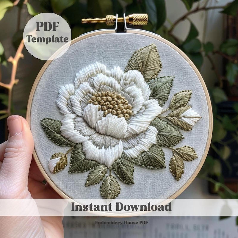 Peony Pattern - Etsy