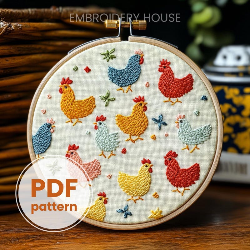 Colorful Embroidery - Etsy