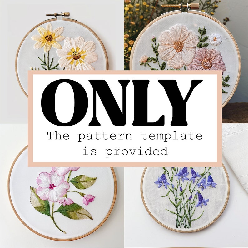 Sheep Hand Embroidery Template, Digital Download, Animal Embroidery ...