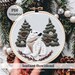 Polar Bear Hand Embroidery Template, Polar Bear Pattern, Winter Bear ...
