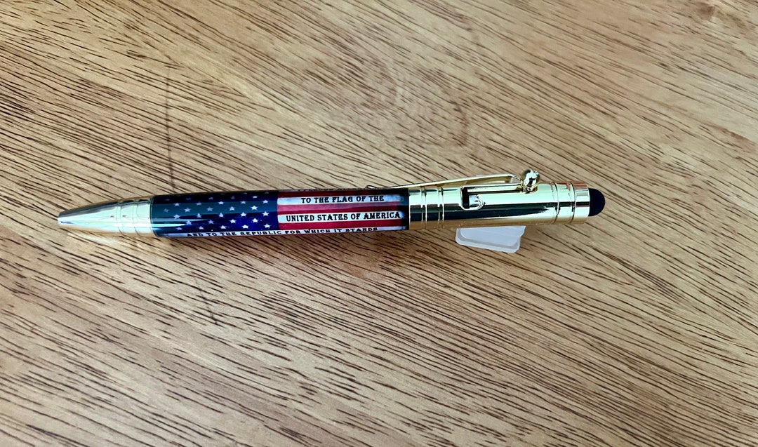 Pledge of Allegiance Tec Pen - Etsy