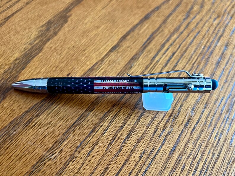 Pledge of Allegiance Tec Pen - Etsy