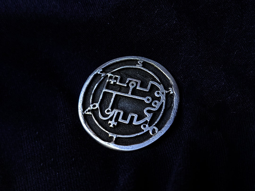 36 Stolas Demon. Goetia Stolas Seal. Altar Coin - Etsy